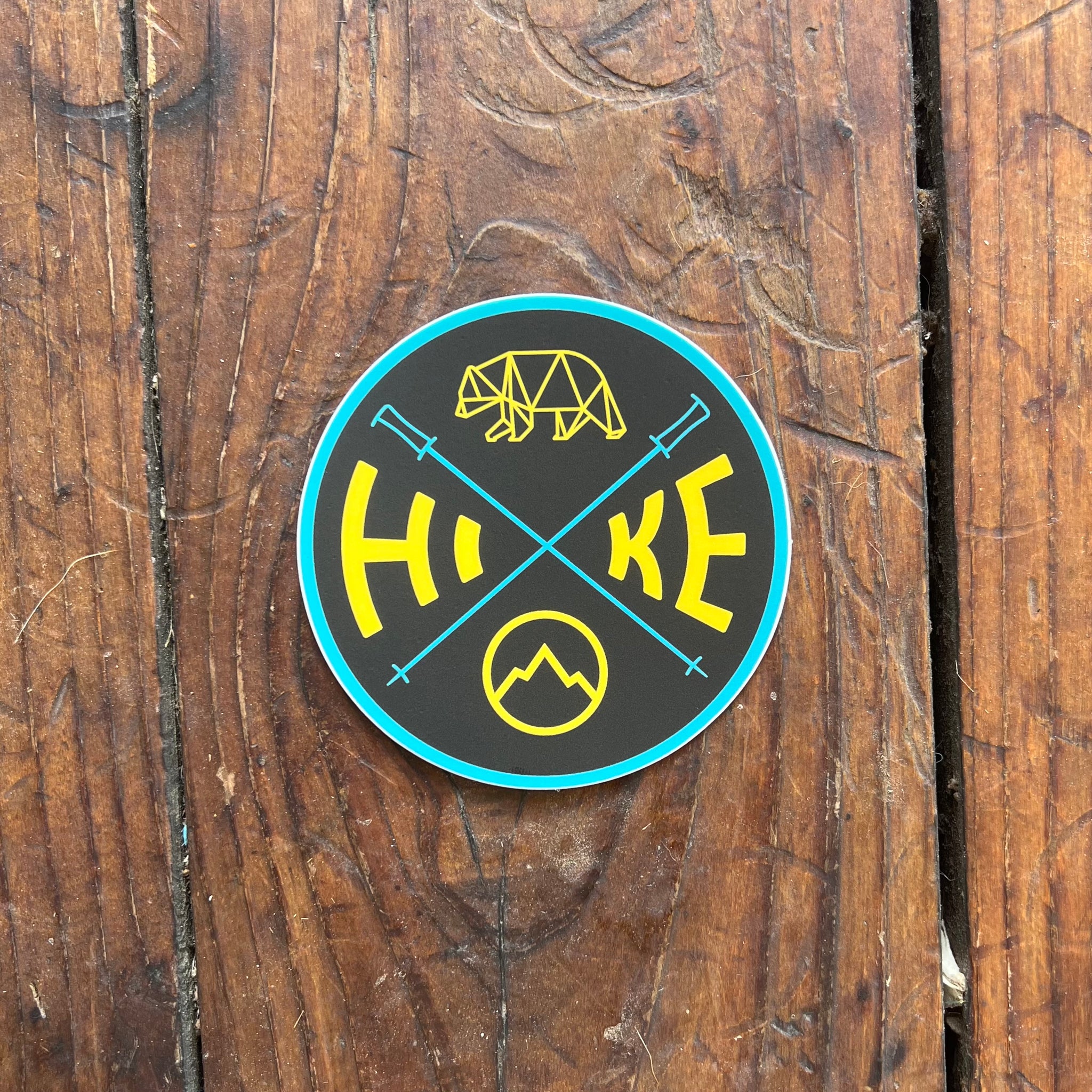 Hike Stickers (Circle) – The Trek
