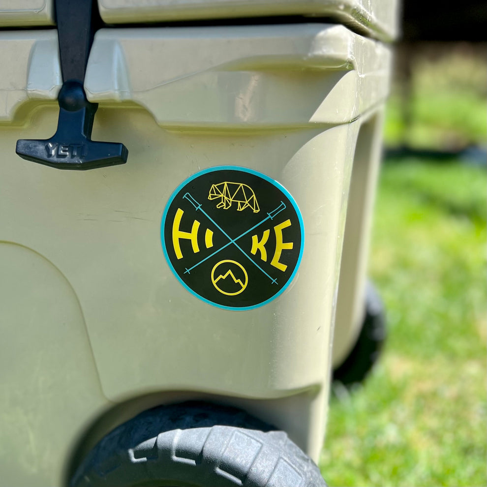 Hike Stickers (Circle) – The Trek