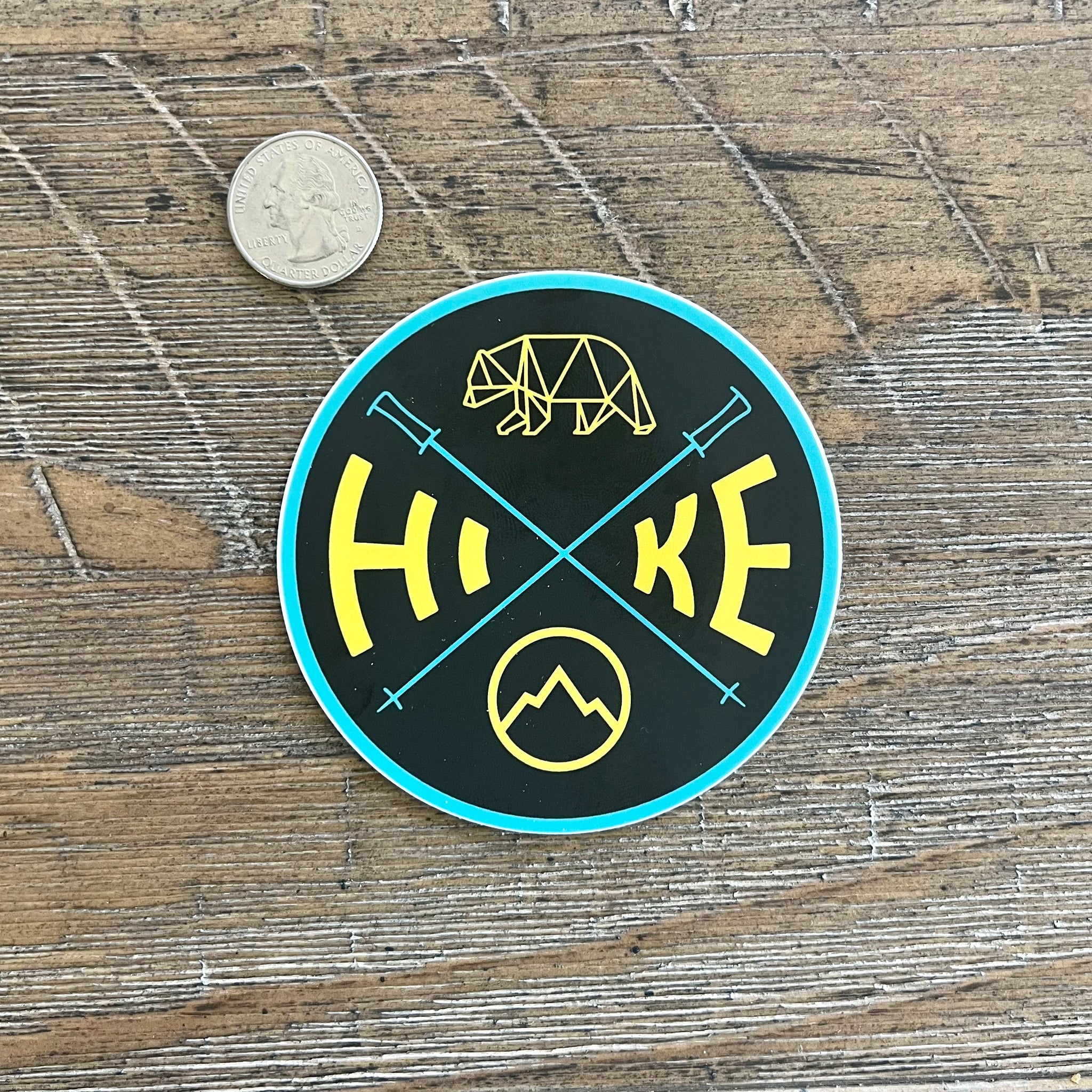 Hike Stickers (Circle) – The Trek