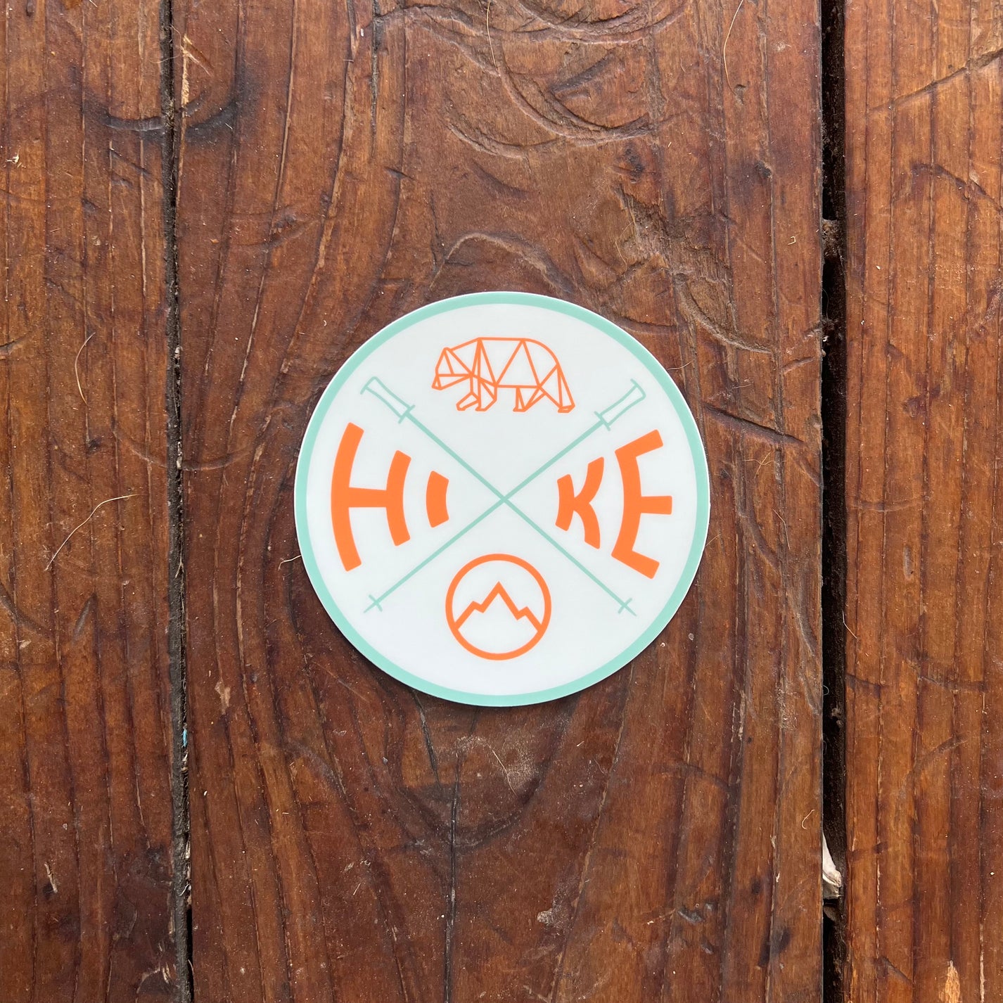 Hike Stickers (Circle) – The Trek